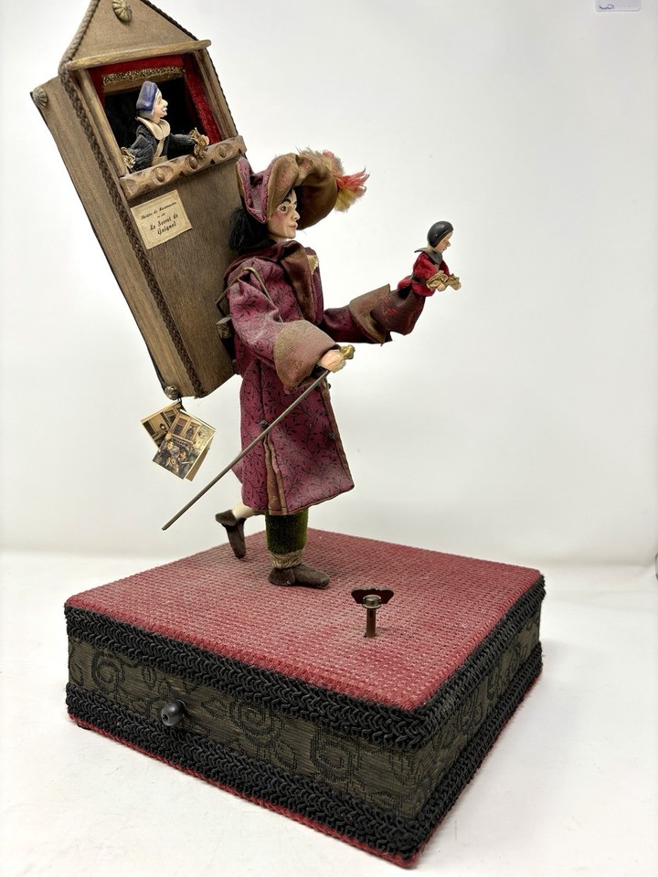 FRENCH AUTOMATON MUSIC BOX | eBay