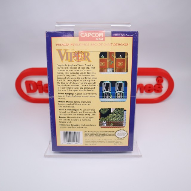 Code Name: Viper (Nintendo Entertainment System, 1990) for sale online ...