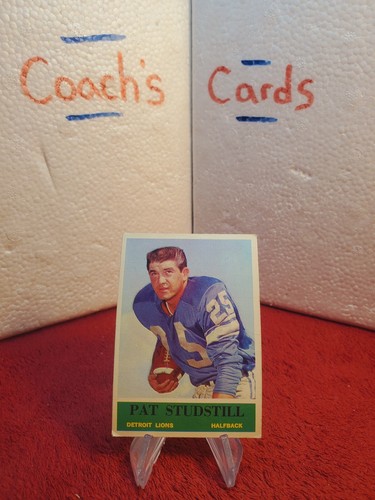 1964 Philadelphia NFL Pat Studstill #67 Detroit Lions | eBay
