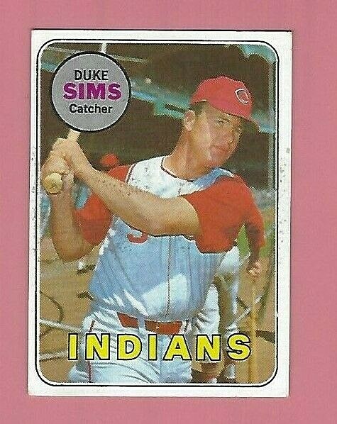 1969 TOPPS DUKE SIMS BASEBALL CARD #414 FREE SHIPPING | eBay