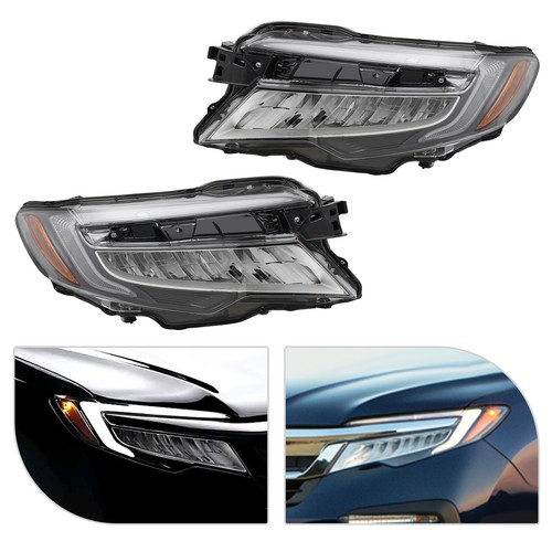 For 2019-2022 Honda Pilot Passport Full LED Headlights Headlamps Left ...
