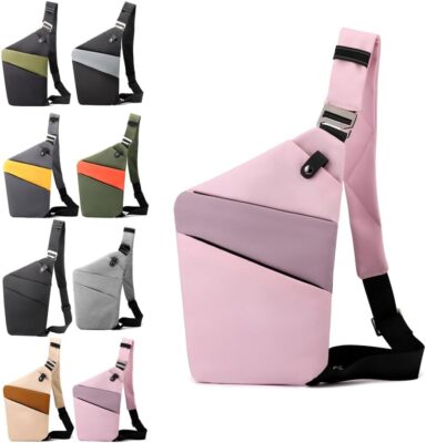 Simplify Living Cross Body Bag for Women Men, Anti Theft Crossbody ...