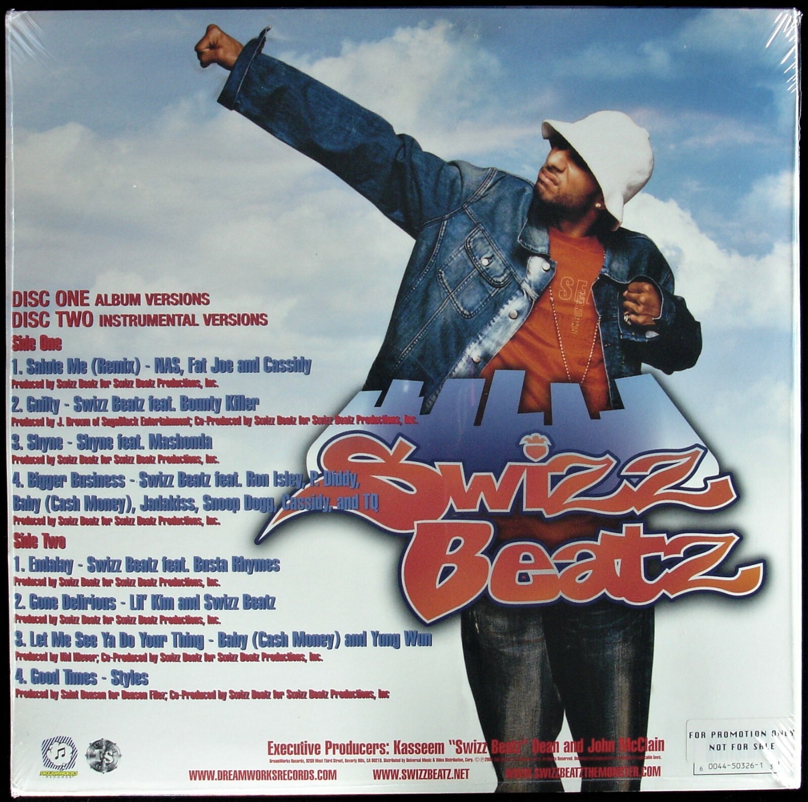 SWIZZ BEATZ "GHETTO STORIES" 2002 2X VINYL LP ALBUM + INSTRUMENTALS ...