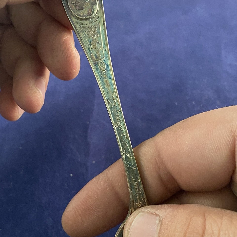 Oneida Company Par Plate Thomas Meighan 1920's Silent Movie Star ...