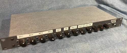 Biamp 801 Mic-Line Mixer - 8 inputs Rack Mount | eBay