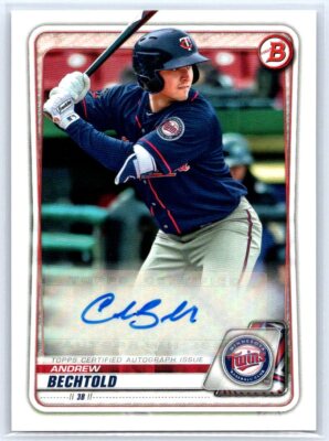 2020 Bowman #PA-AB Andrew Bechtold Prospect Autographs | eBay