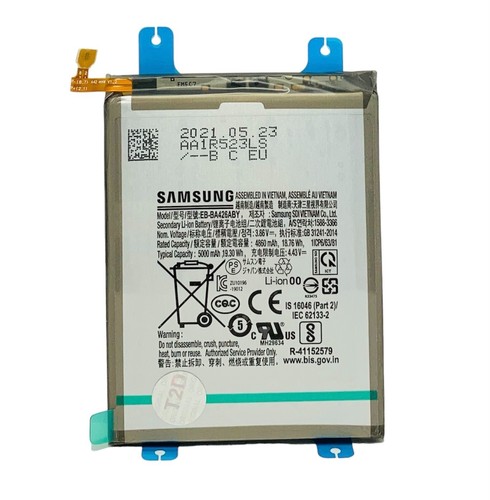 Original Samsung A32,A42,A72,M34 (SM-A326,A426,A725) Battery Opened ...