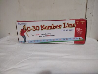 Learning Resources 0-30 Number Line Floor Mat | eBay