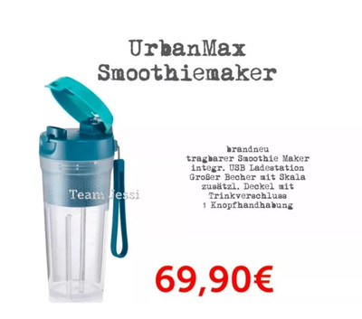 Tupperware Urban Max Smoothie Maker Mixer to Go NEU | eBay.de