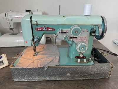 Sewmor 770 Super Automatic Zig-Zag Sewing Machine 1950’s Made In Japan ...