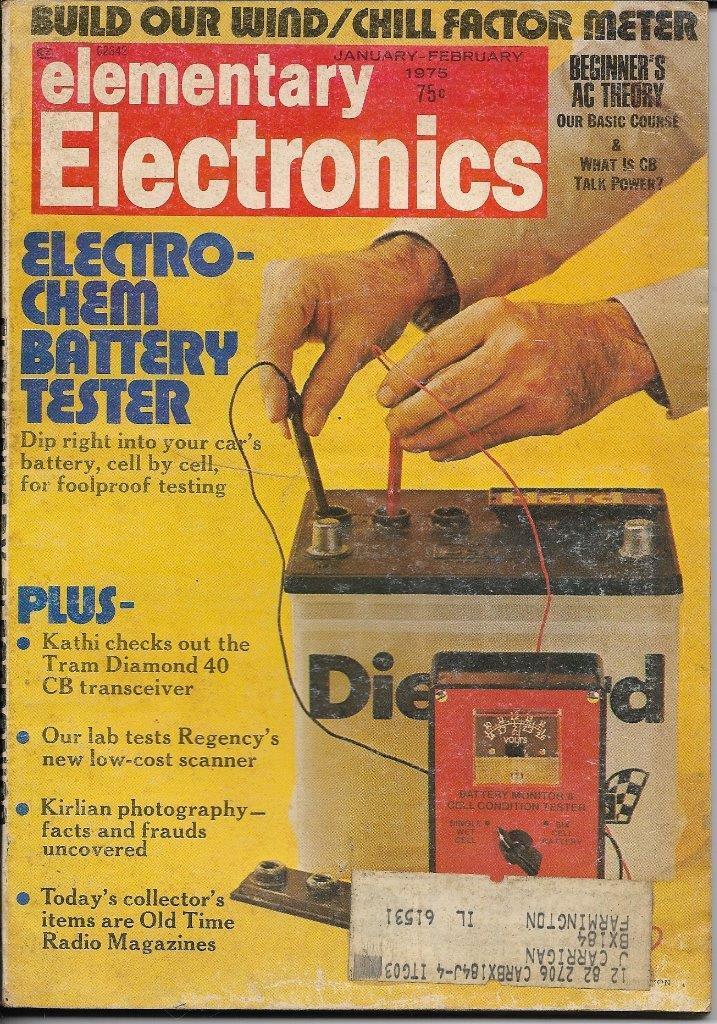 Elementary Electronics - Jan/Feb 1975. Magazine | eBay