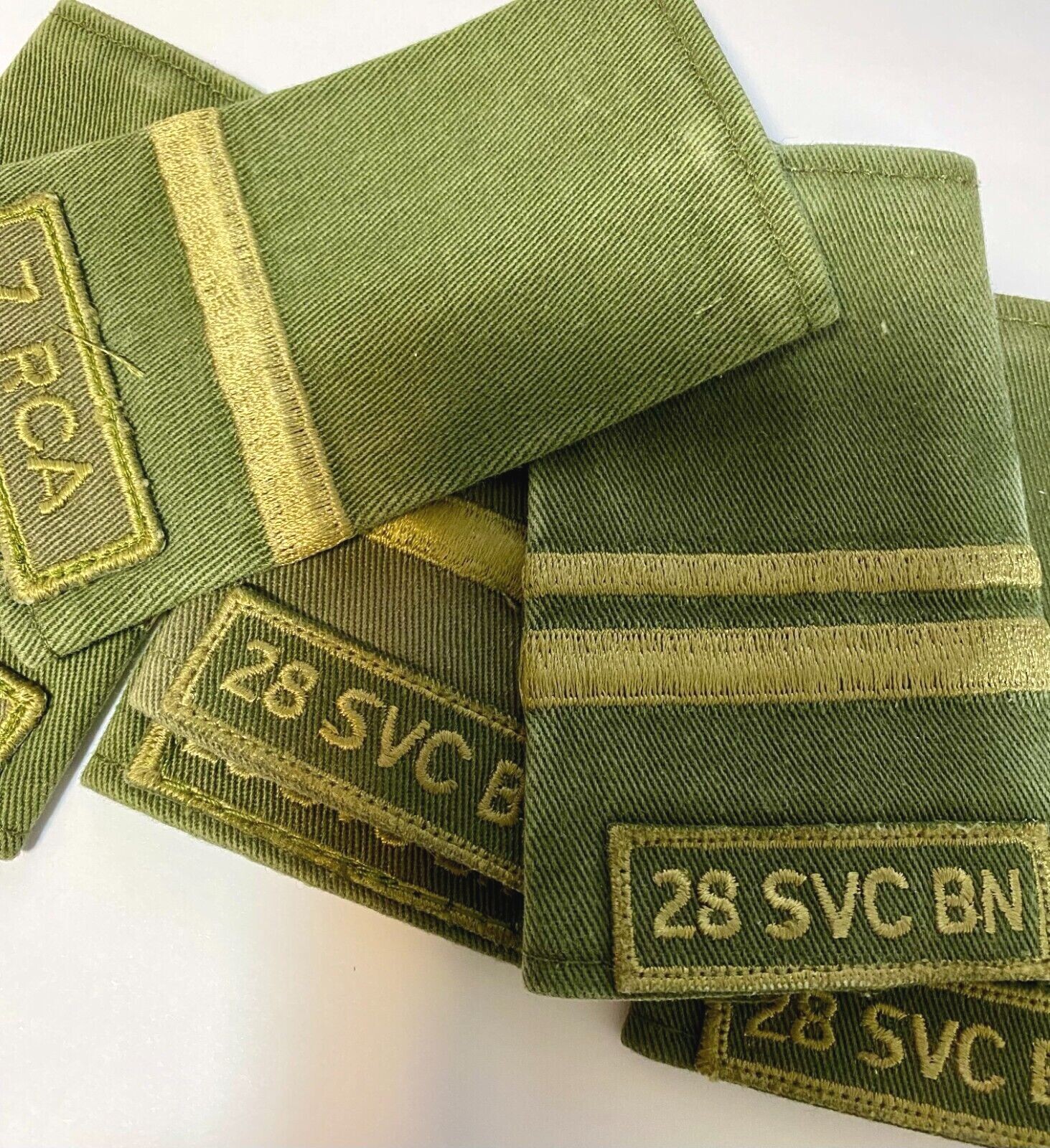 Canadian Armed Forces Army Rank Slip-On Cloth Epaulette / Rank Insignia ...