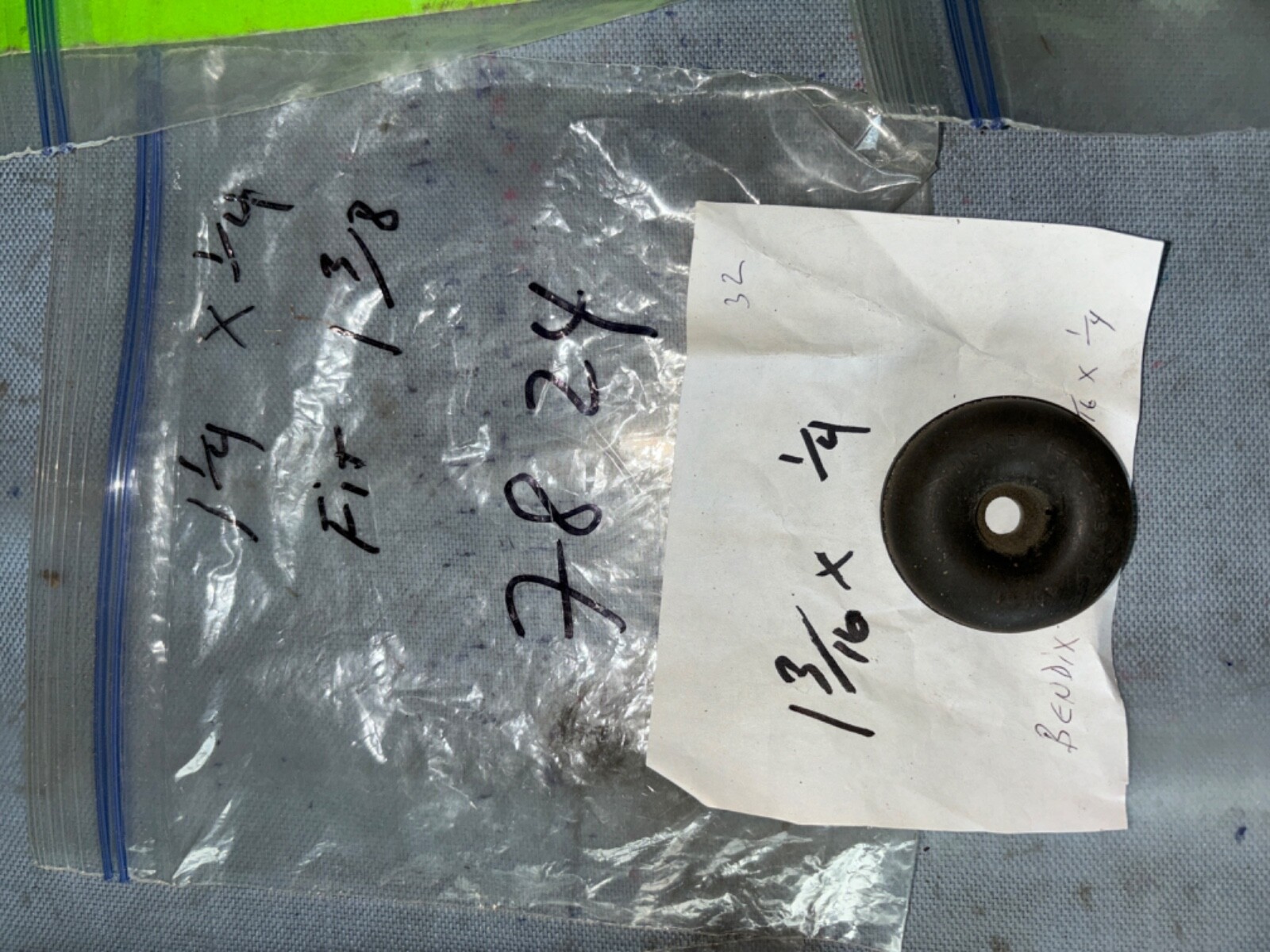 Wheel cylinder dust boot. About 1 1/4 i.d. x 1/4. Item: 7824 | eBay