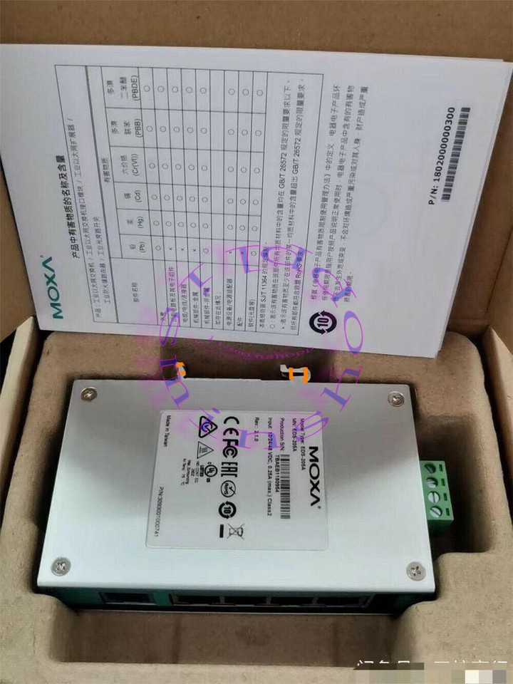 ONE MOXA EDS-205A 5-Port Unmanaged Ethernet Switch New | eBay UK
