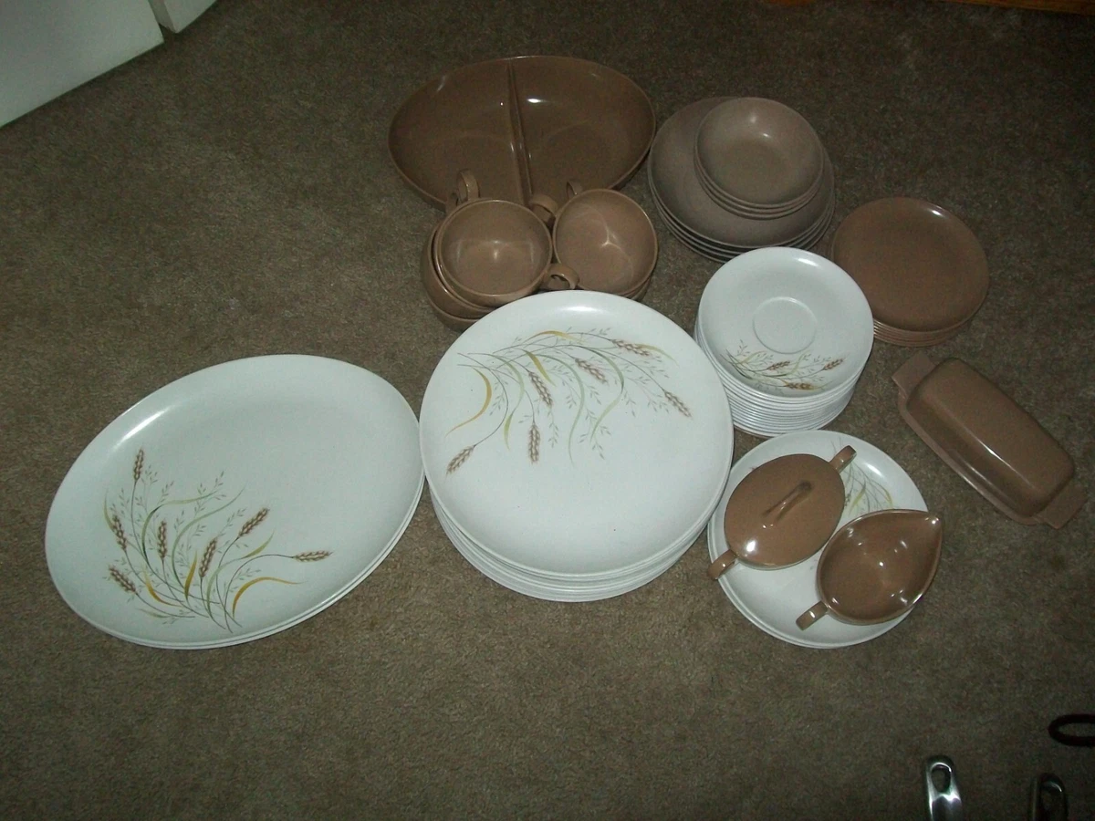 Vintage Melmac Wheat Pattern Dinner Plate Set Of, 54% OFF