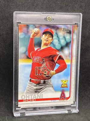 Shohei Ohtani RARE ROOKIE CUP TOPPS INVESTMENT CARD PITCHING MVP ANGELS ...