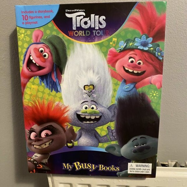 Trolls World Tour My Busy Book by Not Available (Hardcover, 2020) for ...