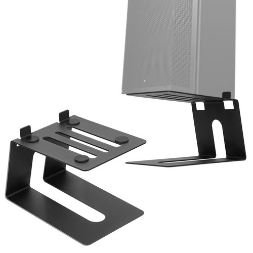 Desktop Speaker Stand 1 Pair, Studio Monitor Stands 5° Incline Design ...
