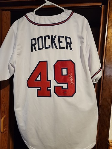John Rocker Autographed Signed Jersey MLB Atlanta Braves OK Authentic ...