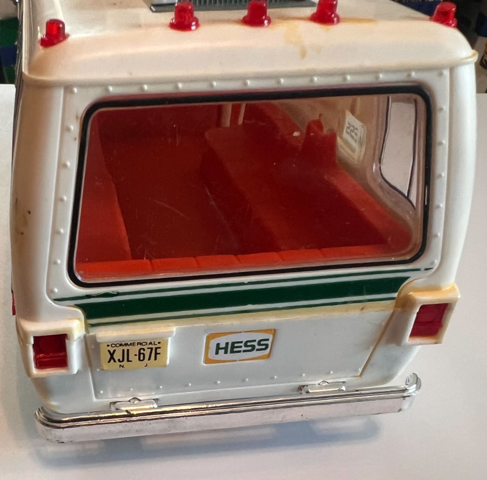 Vintage 1980 Hess Training Van w/ Original Box & Inserts - Rare 1st Van ...