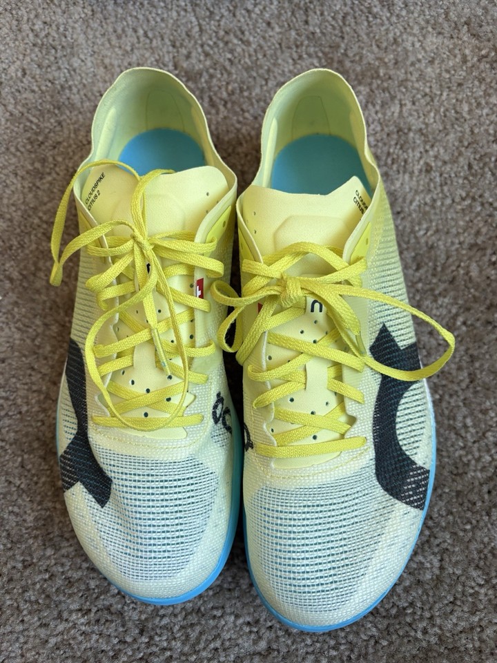 On Cloud Cloudspike Citius 2 Womens Size 8 Track Shoes Limelight White ...