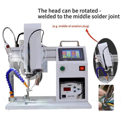 WXD-110H CNC Spot Welder Semi-Auto Soldering Machine Foot-Operated Wire ...