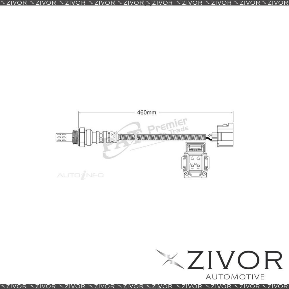 New WALKER Pre-Catalytic Oxygen Sensor Right For Jeep Commander 4.7 EVA ...