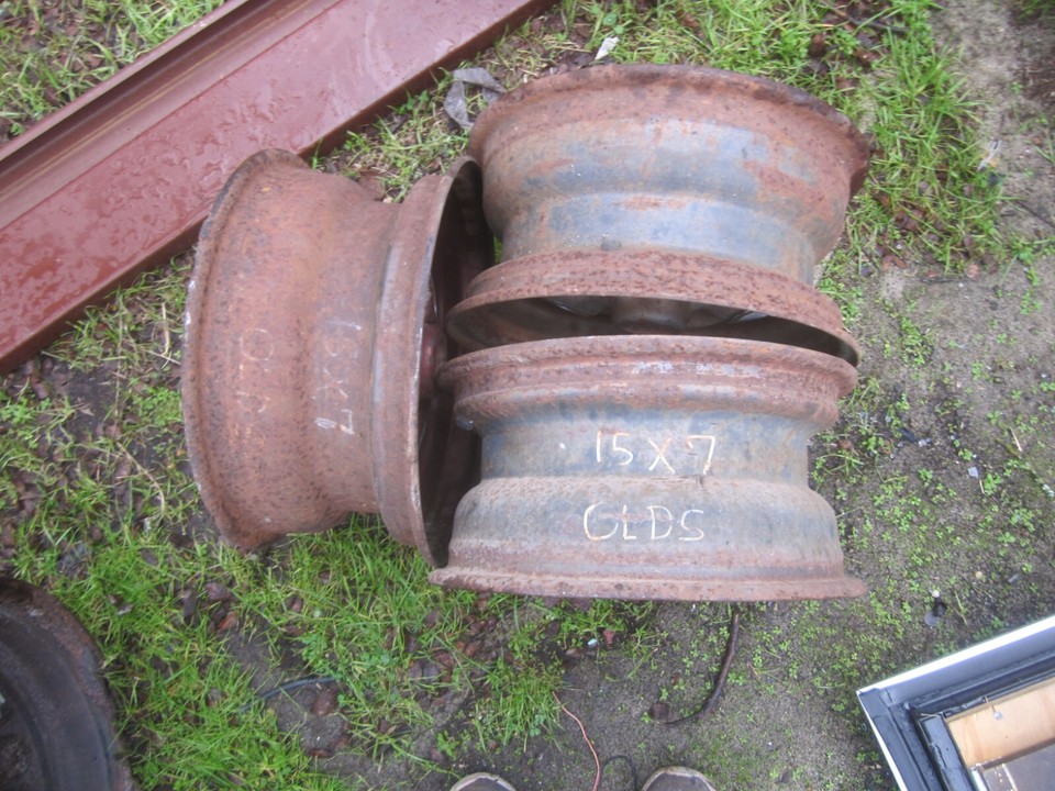 3 15x7 Oldsmobile Cutlass Rally Wheels OEM SET GM A BODY L@@K | eBay