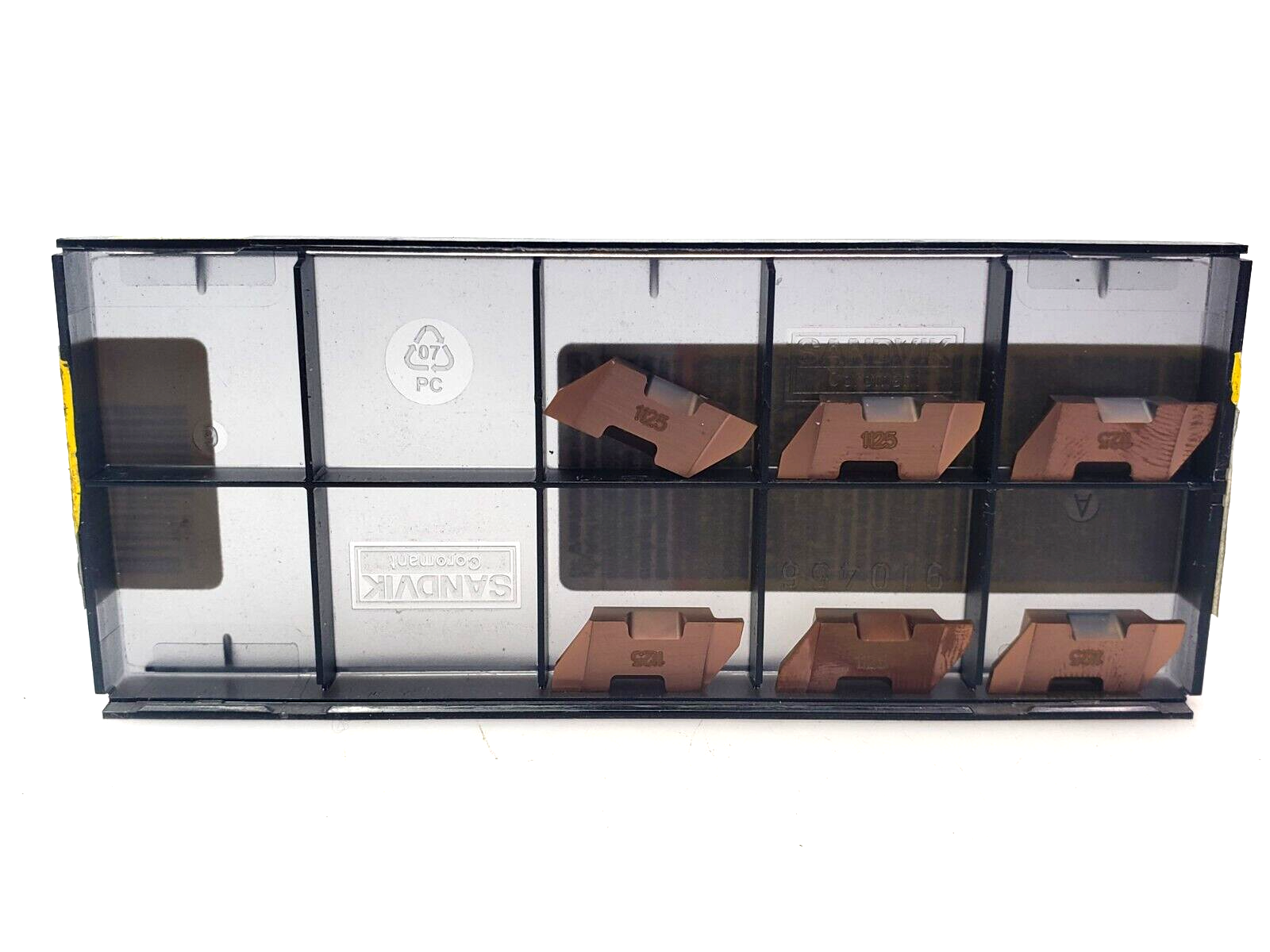 Sandvik Coromant TLG 3062L 1125 Carbide Top Lok Grooving Inserts (Box ...