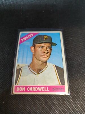 1966 Topps Don Cardwell #235 Pittsburgh Pirates Baseball Card | eBay