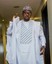 White and Blue Agbada Babariga 3 Pieces Men Groom Suit African Clothing ...