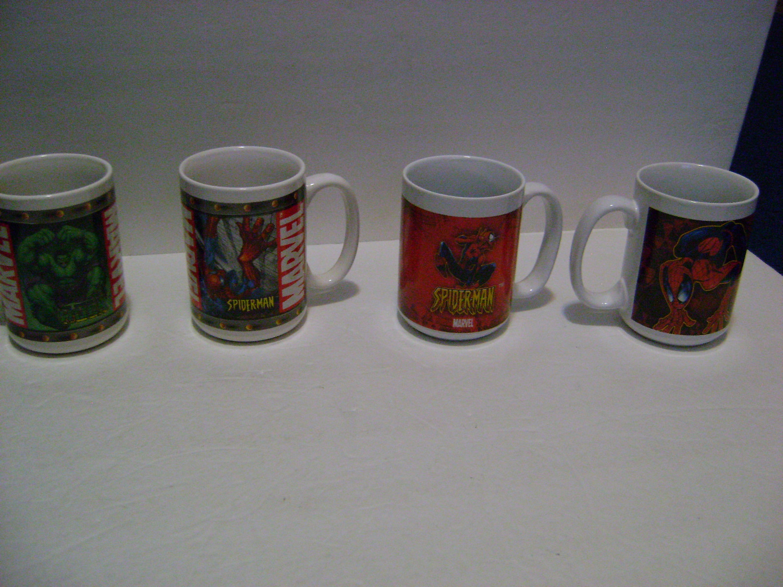 Jenga SPIDER-MAN Collector's Edition MARVEL Game and 4 MUGS (SEE ...