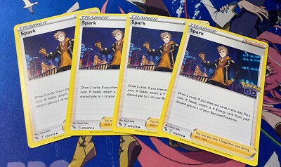 4x Spark - SWSH Pokemon Go (070/078) Pokemon TCG Playset | eBay