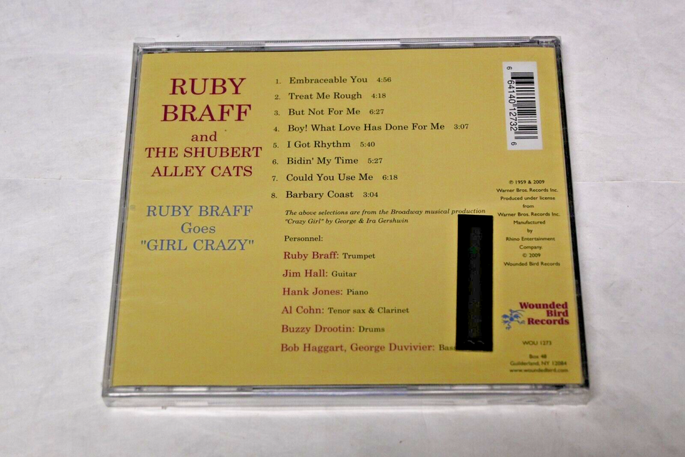 Ruby Braff And The Shubert Alley Cats: Ruby Braff Goes Girl Crazy CD Sealed | eBay