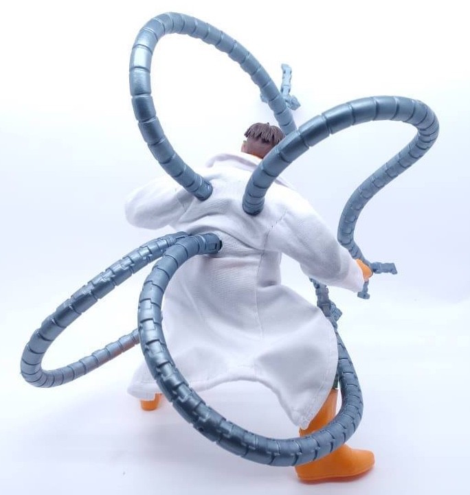SU-LC-OCK: 1/12 White Wired Lab Coat for Marvel Legends Doc Ock (No ...