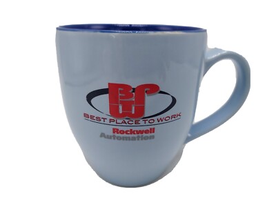Rockwell Automation Powder Blue Coffee Mug Cup 14 Ounces | eBay