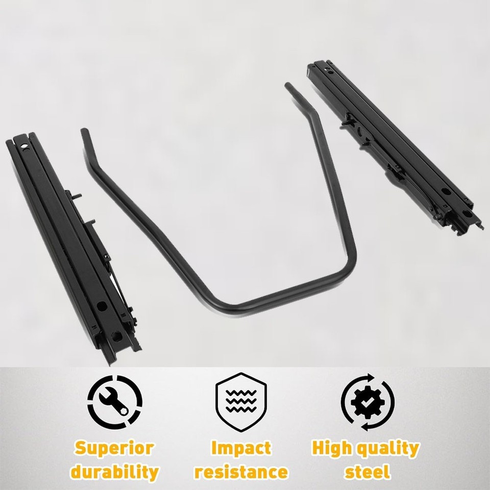 Universal Dual Lock Design Car Racing Seat Base Slider Rail Bracket ...