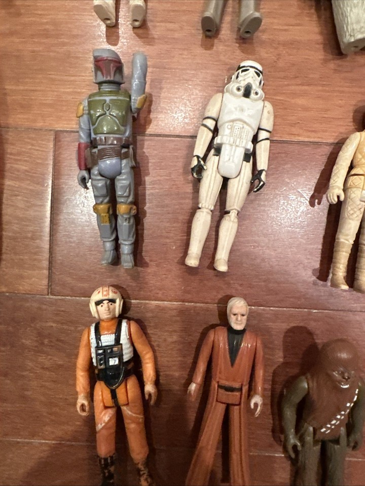 Vintage Star Wars Action Figure Lot Of 19 | eBay