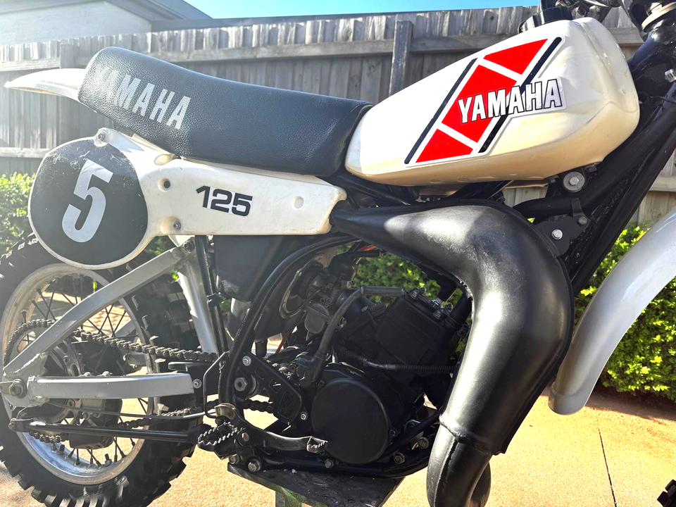 YAMAHA YZ125 1981 – Vintage MX Classic – Rare Collectible Two Stroke ...