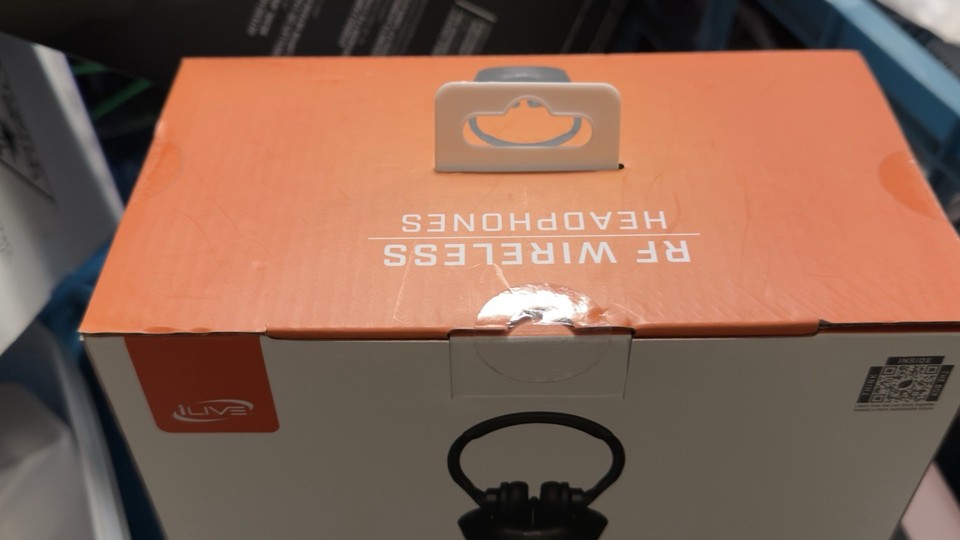 iLIVE RF WIRELESS HEADPHONES Model IAHRF79B | eBay