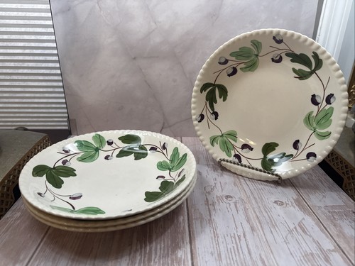 Blue Ridge Southern Pottery Mountain Ivy Soup cereal coupe Bowls set of ...