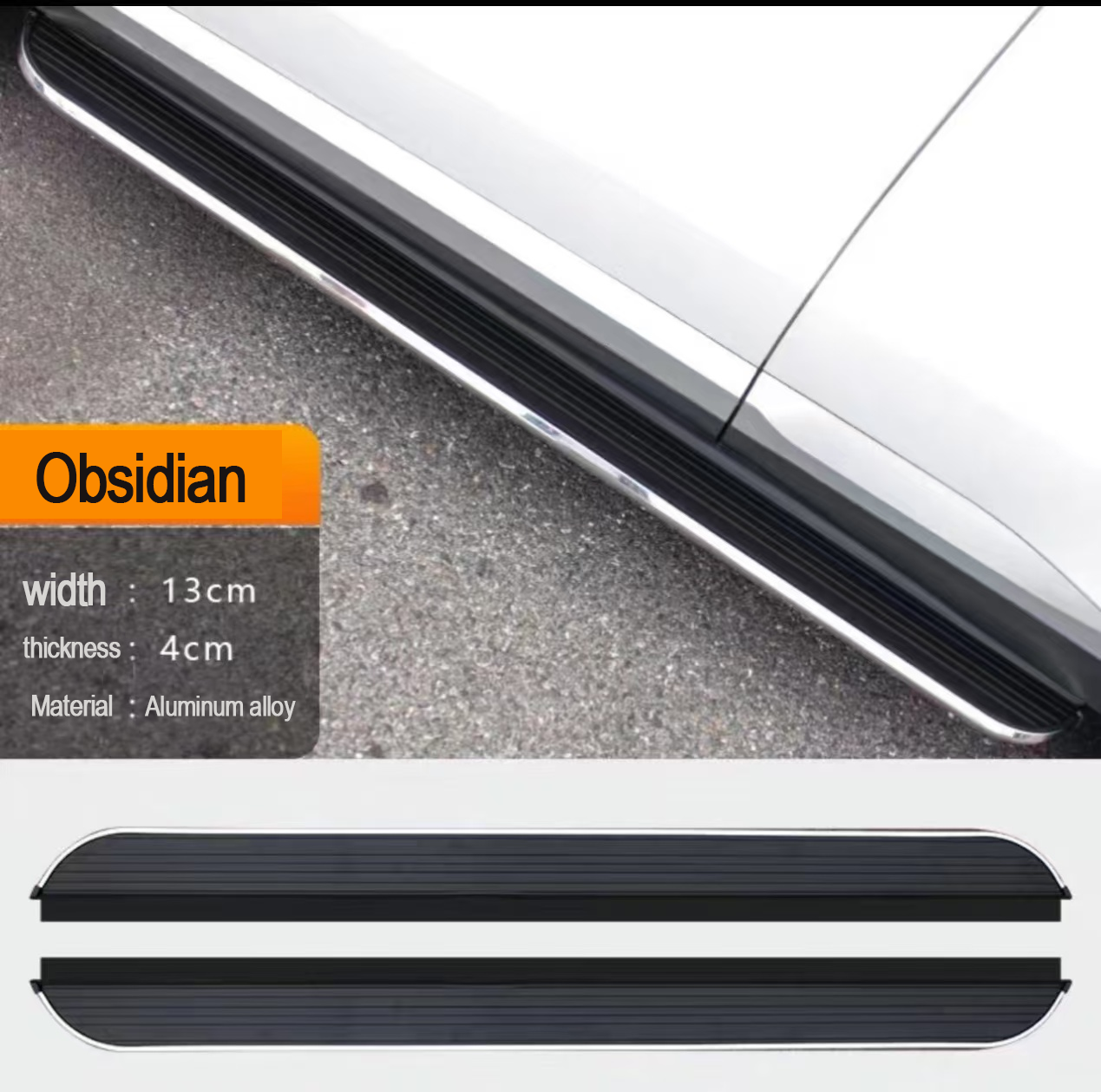 Fits For Cadillac Escalade 2021-2025 Side Step Nerf Bar Running Board ...