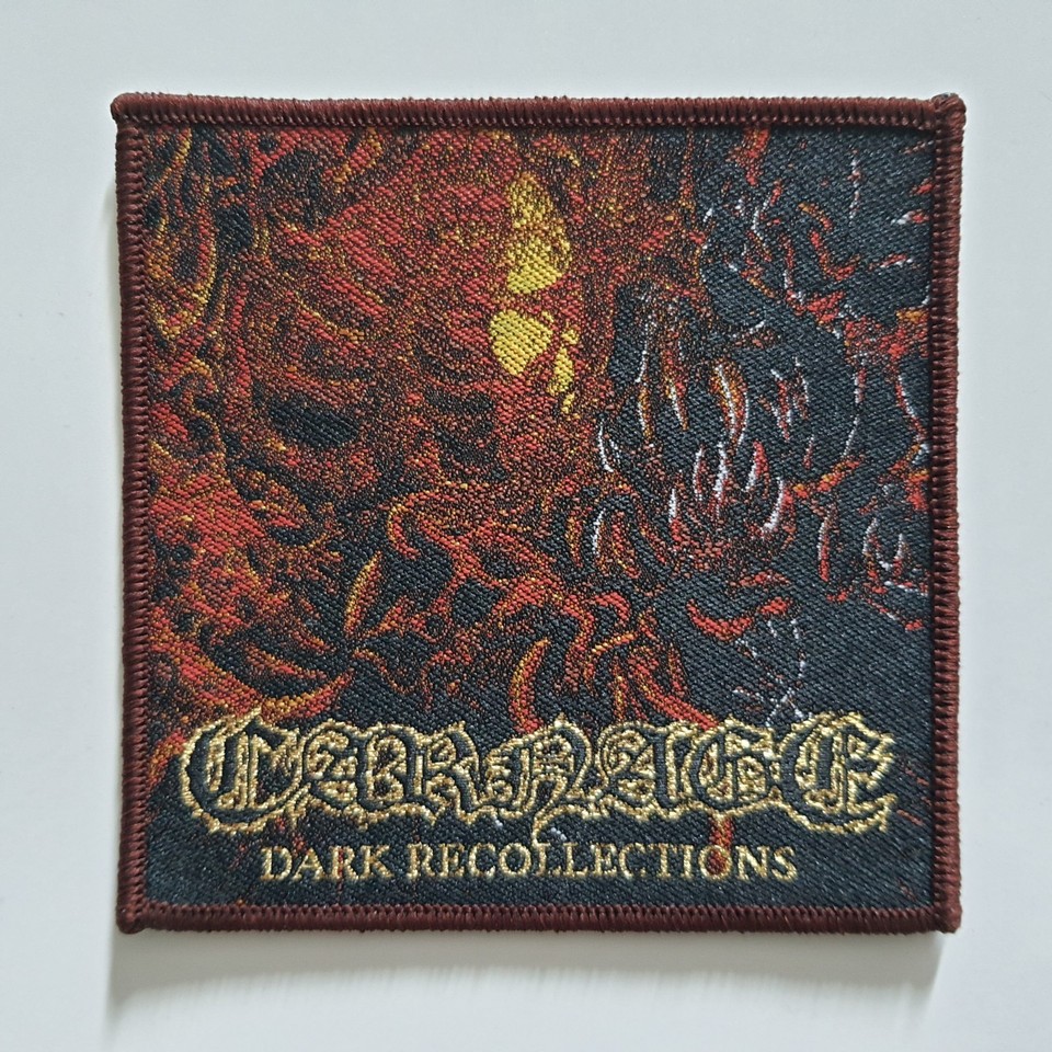 CARNAGE WOVEN PATCH | Dismember Entombed Autopsy Grave Death Unleashed ...