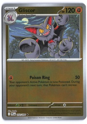 Gliscor 050/094 - ME02: Phantasmal Flames NM Pokemon TCG | eBay