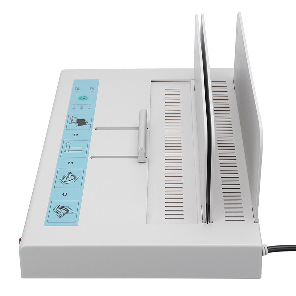 110V Perfect Binding Machine Universal Electric Book Automatic Binder ...