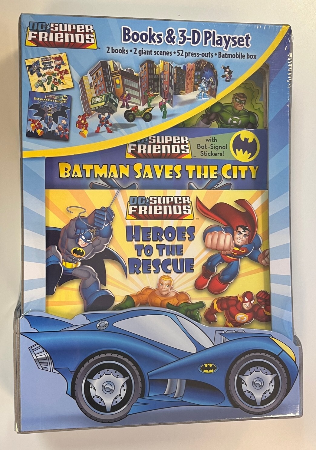 DC SUPER FRIENDS: BOOKS & 3-D PLAYSET: BRAND NEW / SEALED: READER'S ...