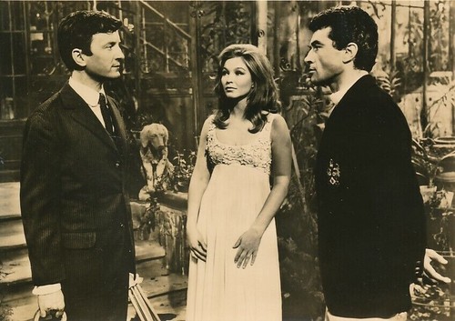 Autogrammkarte Marina Vlady, Cristea Avram, Claude Rich unsigniert ...