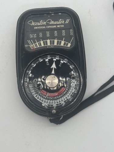 Weston Master II Model 735 Universal Exposure Meter - Photo Light Meter ...