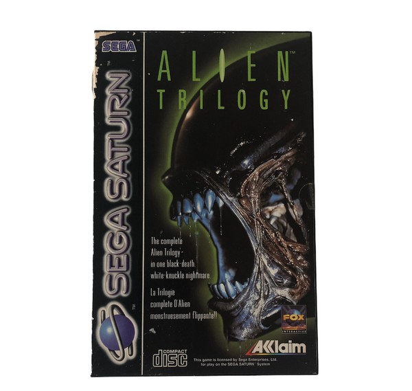 SEGA Saturn Game Alien Trilogy 1996 Aaclaim Entertainment for sale ...