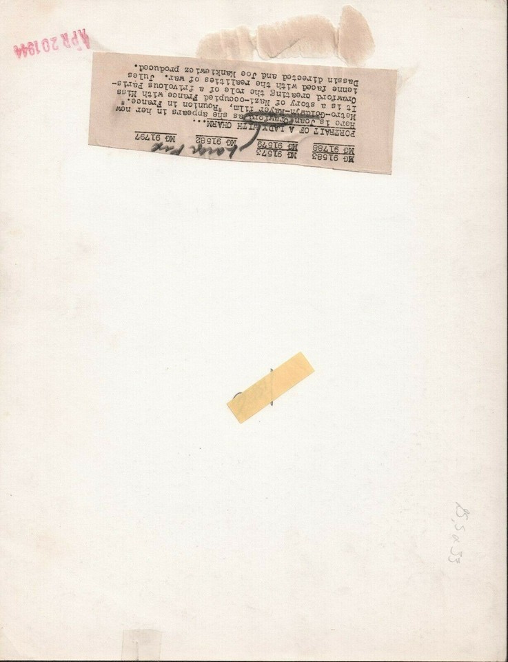 JOAN CRAWFORD - REUNION IN FRANCE -1942 - N & B-TBE - 25,5 x 33 CM | eBay